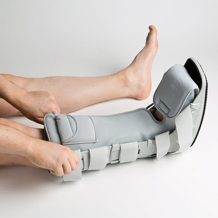 But pneumatyczny pompowany wysoki AIR STEP WALKER - ORTEZY KOSTKI I ...